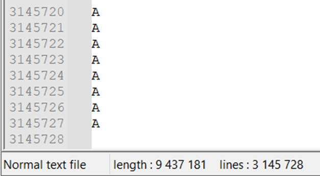 Counting three million records | My Problem Solving Blog
